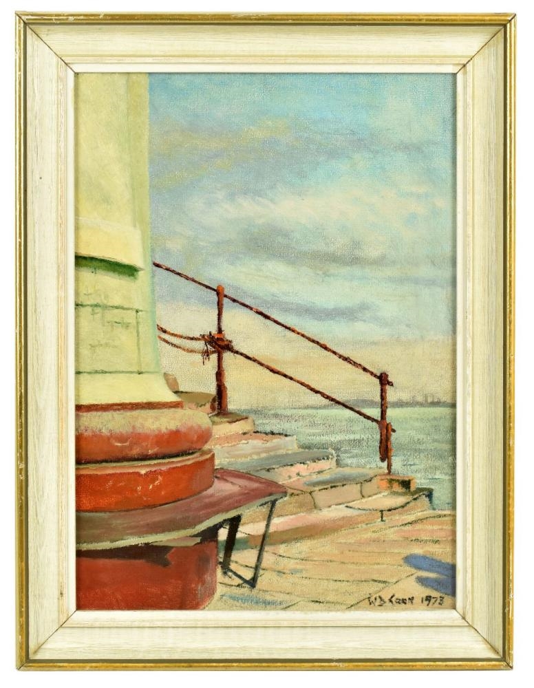 WILLIAM DONALD COON | Lighthouse West Pier Whitehaven | MutualArt