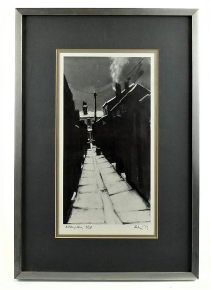 Harold Riley | 'Alley Way' (1977) | MutualArt