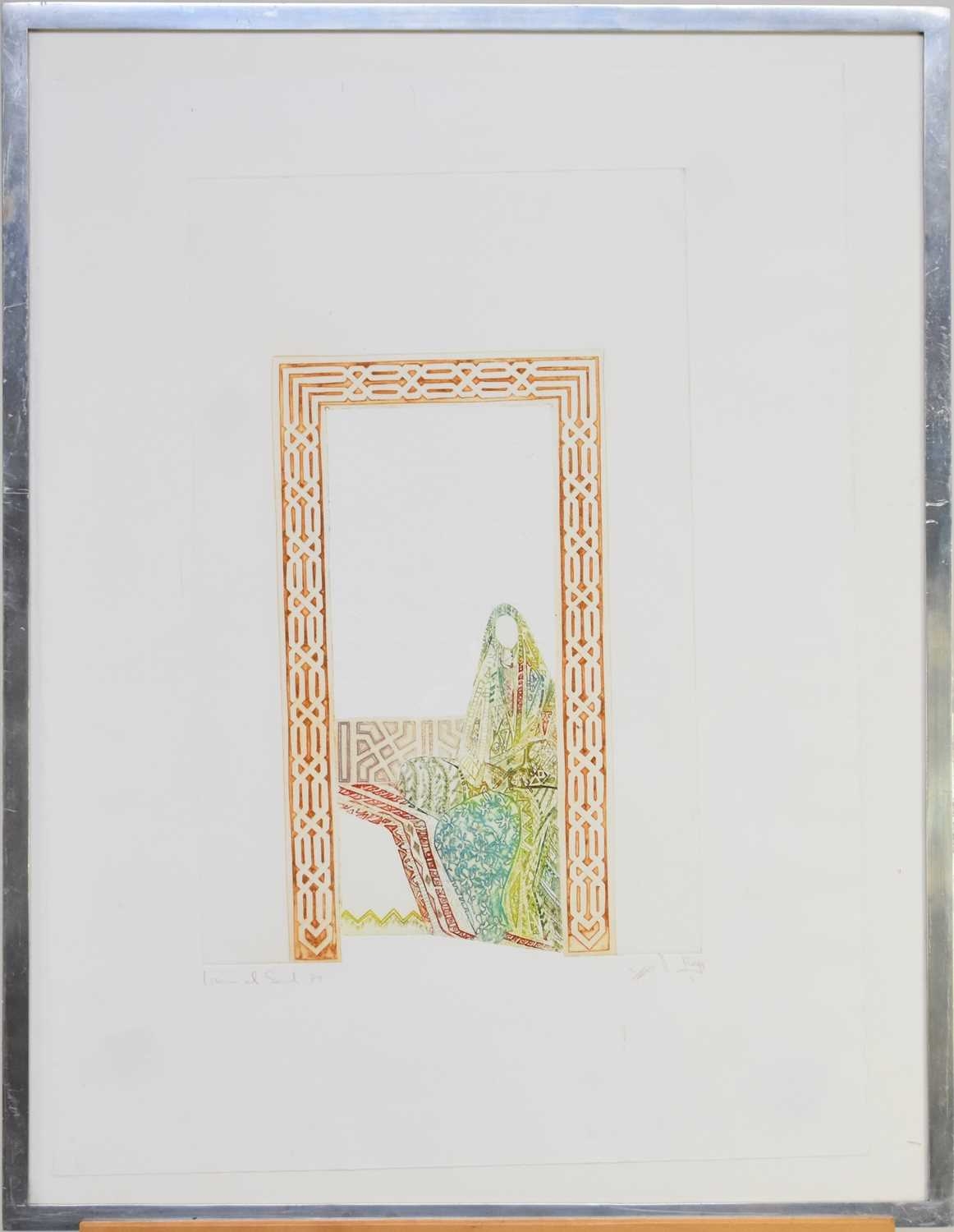 Issam El-Said | Figure in Doorway (1979) | MutualArt