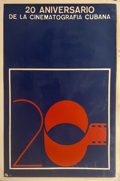 René Azcuy | 20 ANIVERSARIO DE LA CINEMATOGRAFIA CUBANA (1978) | MutualArt