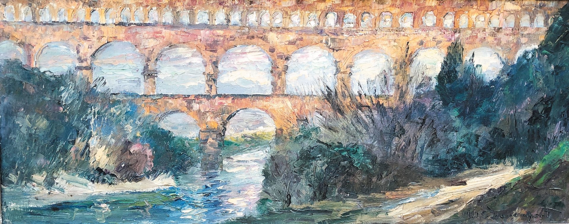 William Slocum Davenport | Bridge of the Gard | MutualArt