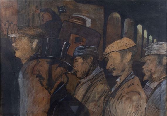 Jules de Bruycker | Zuidstation Gent (1952) | MutualArt