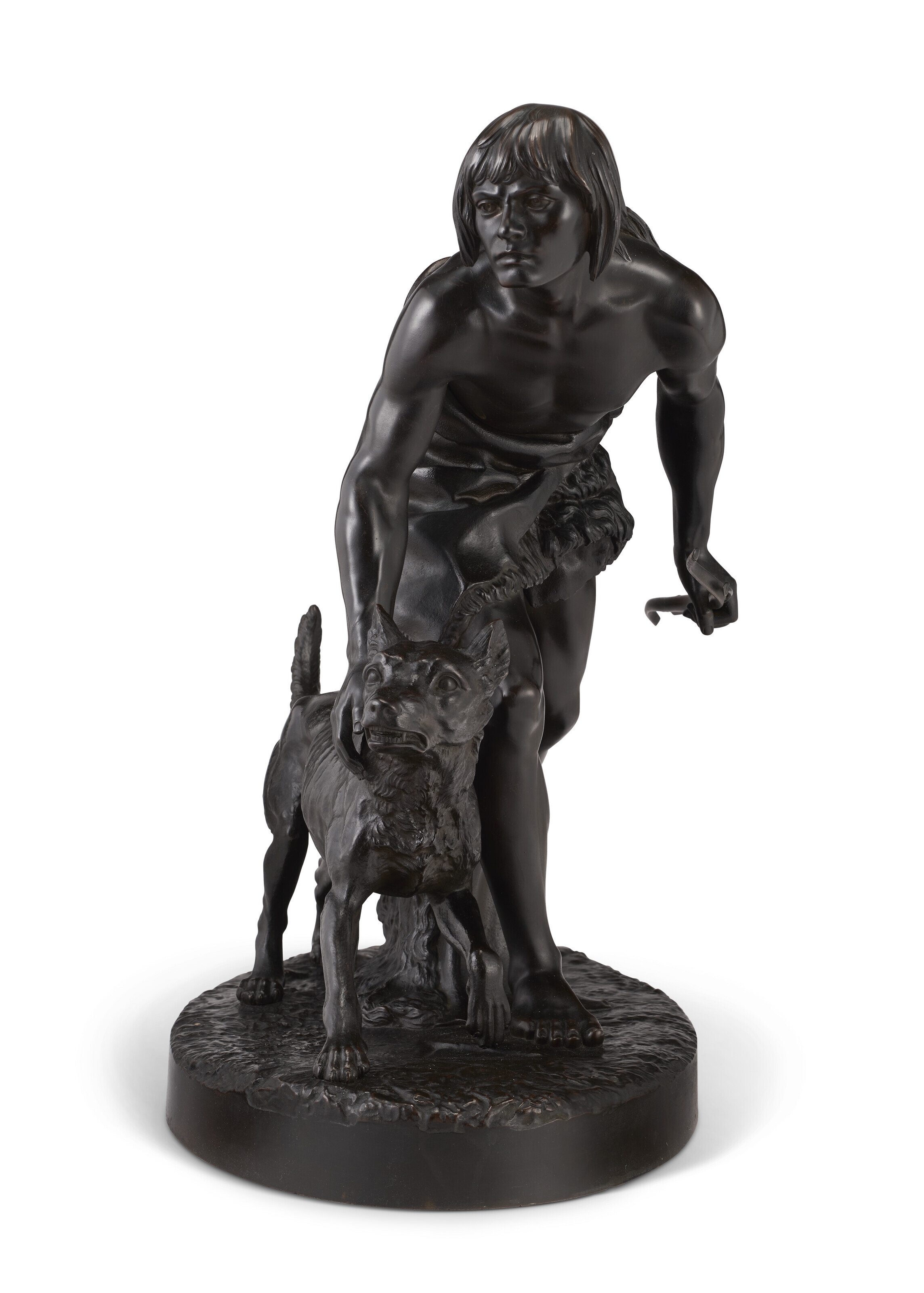 John Quincy Adams Ward | The Indian Hunter (1860) | MutualArt