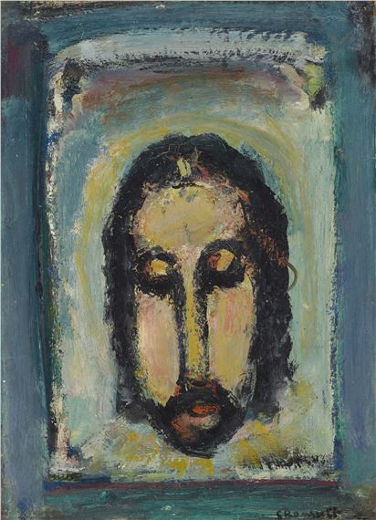 Georges Rouault | La Sainte Face, dit aussi Le Saint Suaire (1937 ...
