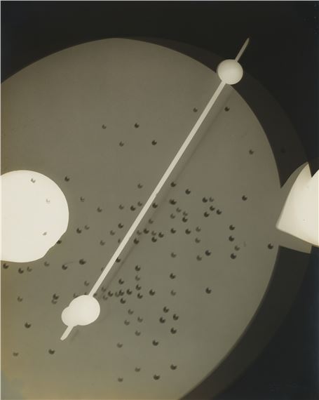 Man Ray | Rayograph with Goggles, Egg and Candle (1924) | MutualArt