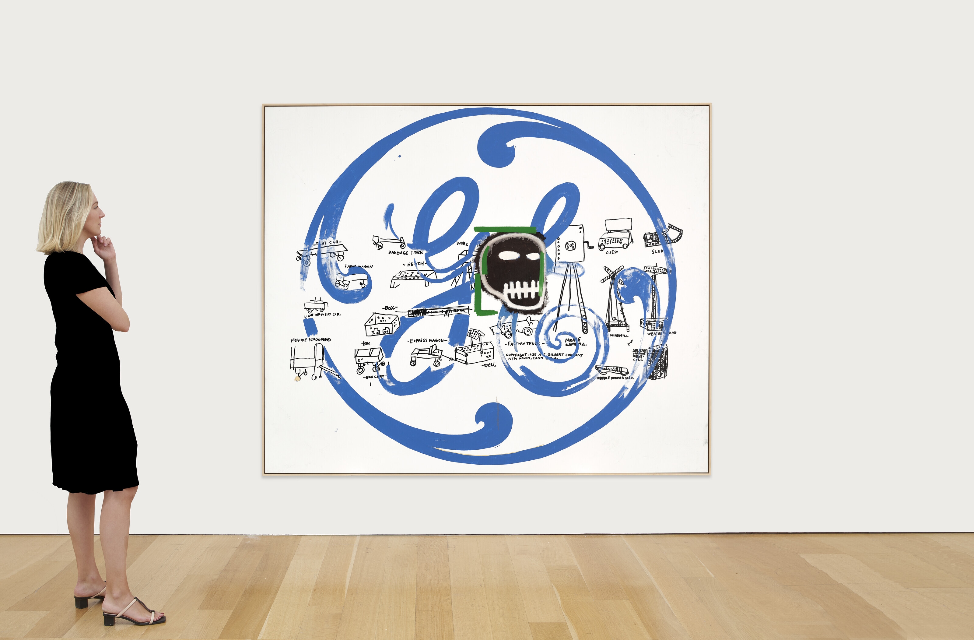 Jean-Michel Basquiat | GE/Skull | MutualArt