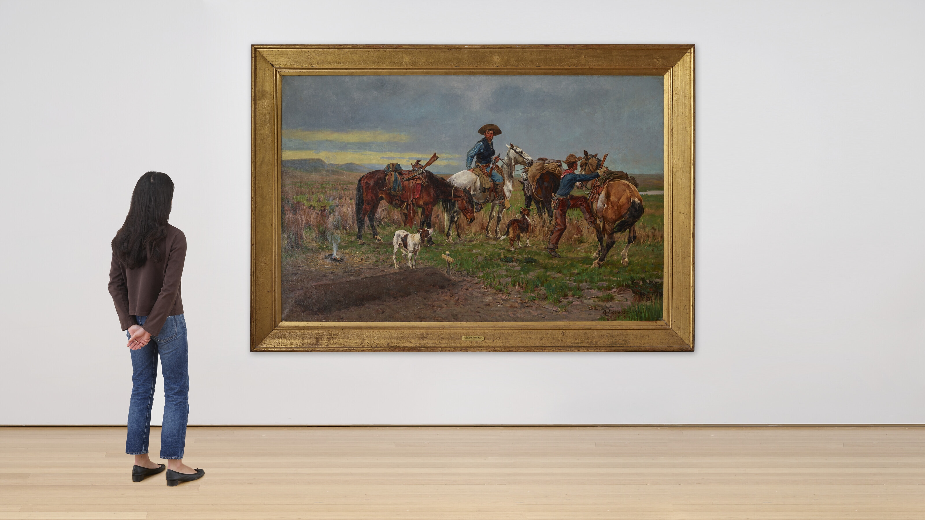 Richard Lorenz | The Last Farewell (Circa 1894) | MutualArt