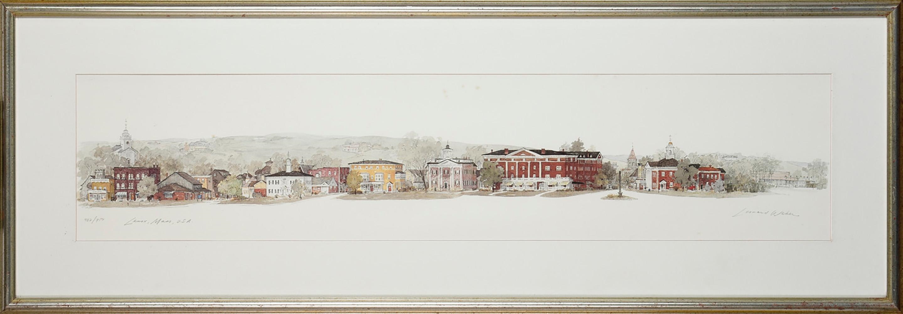 Leonard Weber | Vista de Lenox, Massachussets | MutualArt