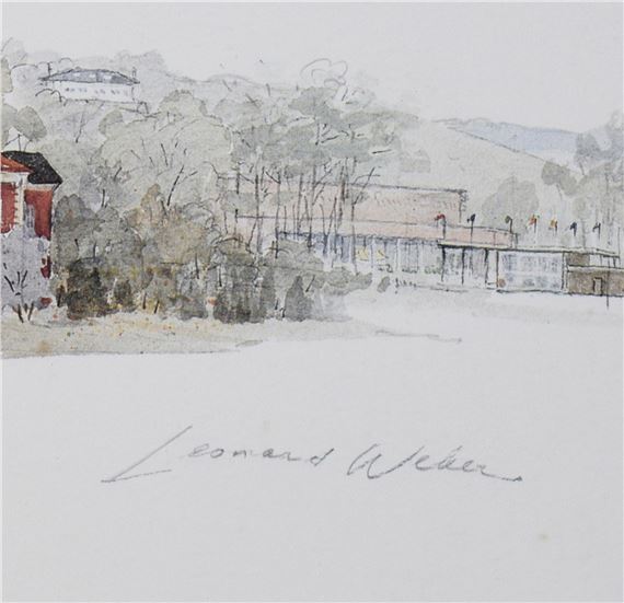 Leonard Weber | Vista de Lenox, Massachussets | MutualArt