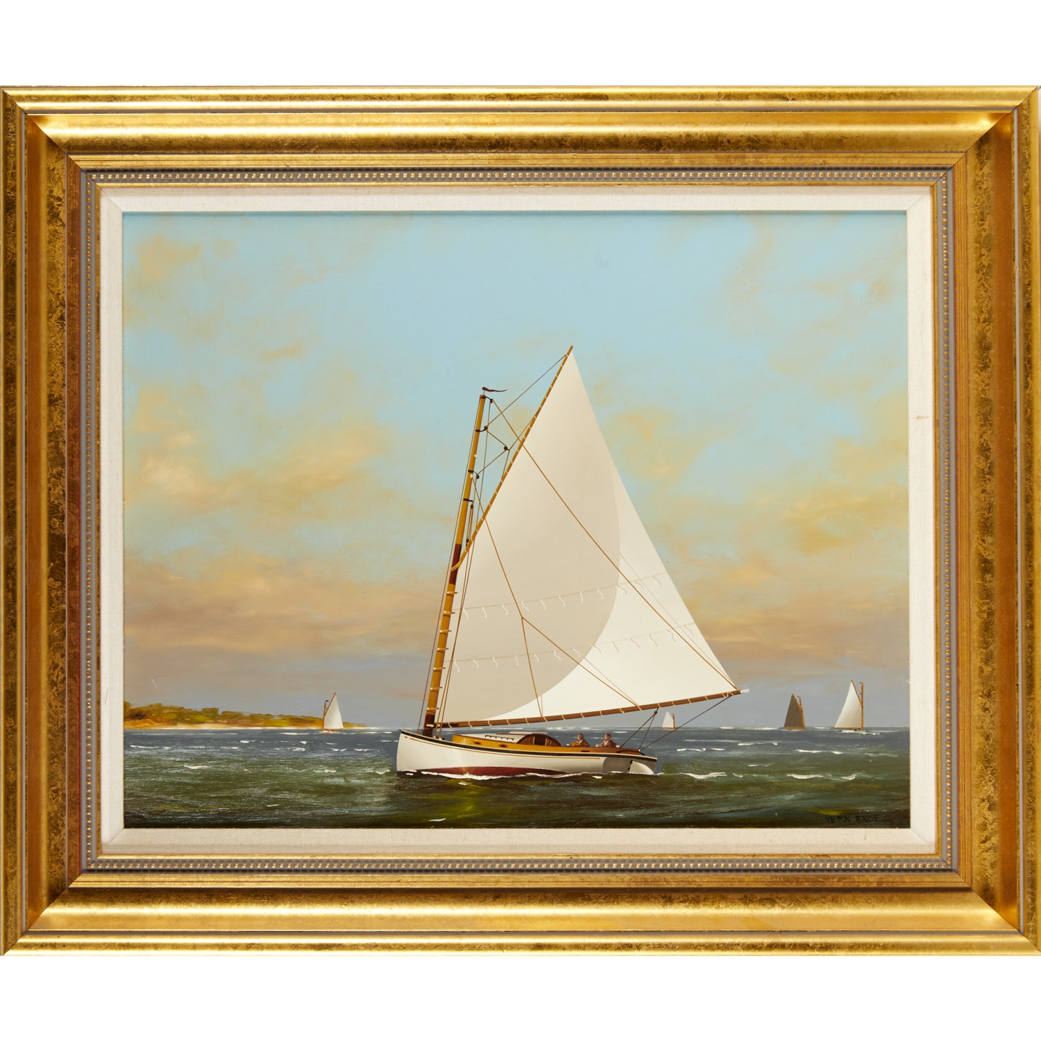 Vern Broe | Untitled sailboats | MutualArt