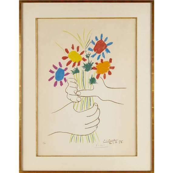 Pablo Picasso | Bouquet de Fleurs (1958) | MutualArt