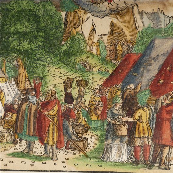 Lucas Cranach the Elder | Elijah in the Chariot of Fire (Circa 1534 ...