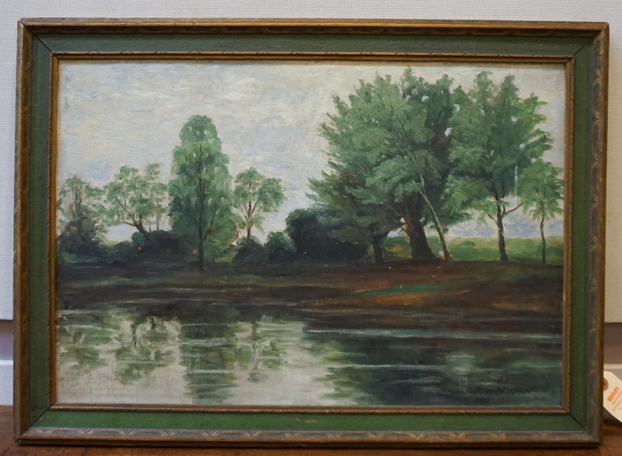 Hans Harländer | River Landscape | MutualArt