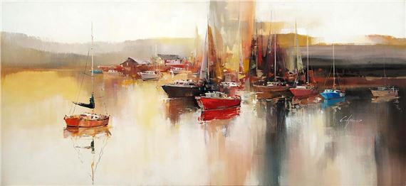 Wilfred Lang | Harbour View | MutualArt