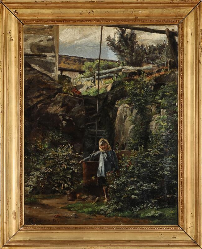 Anne Marie Jespersen | View from Gudhjem (1879) | MutualArt