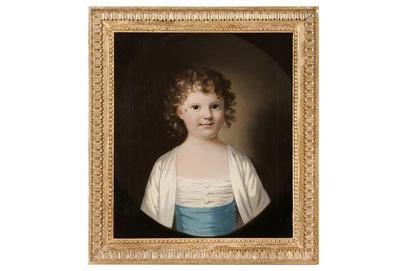 Tilly Kettle | Portrait of a Young Girl | MutualArt