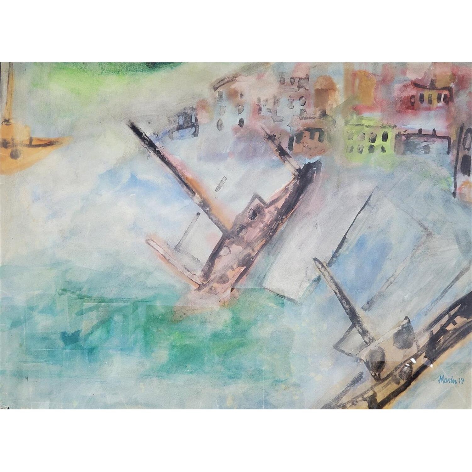 John Marin | A Landscape (1923) | MutualArt