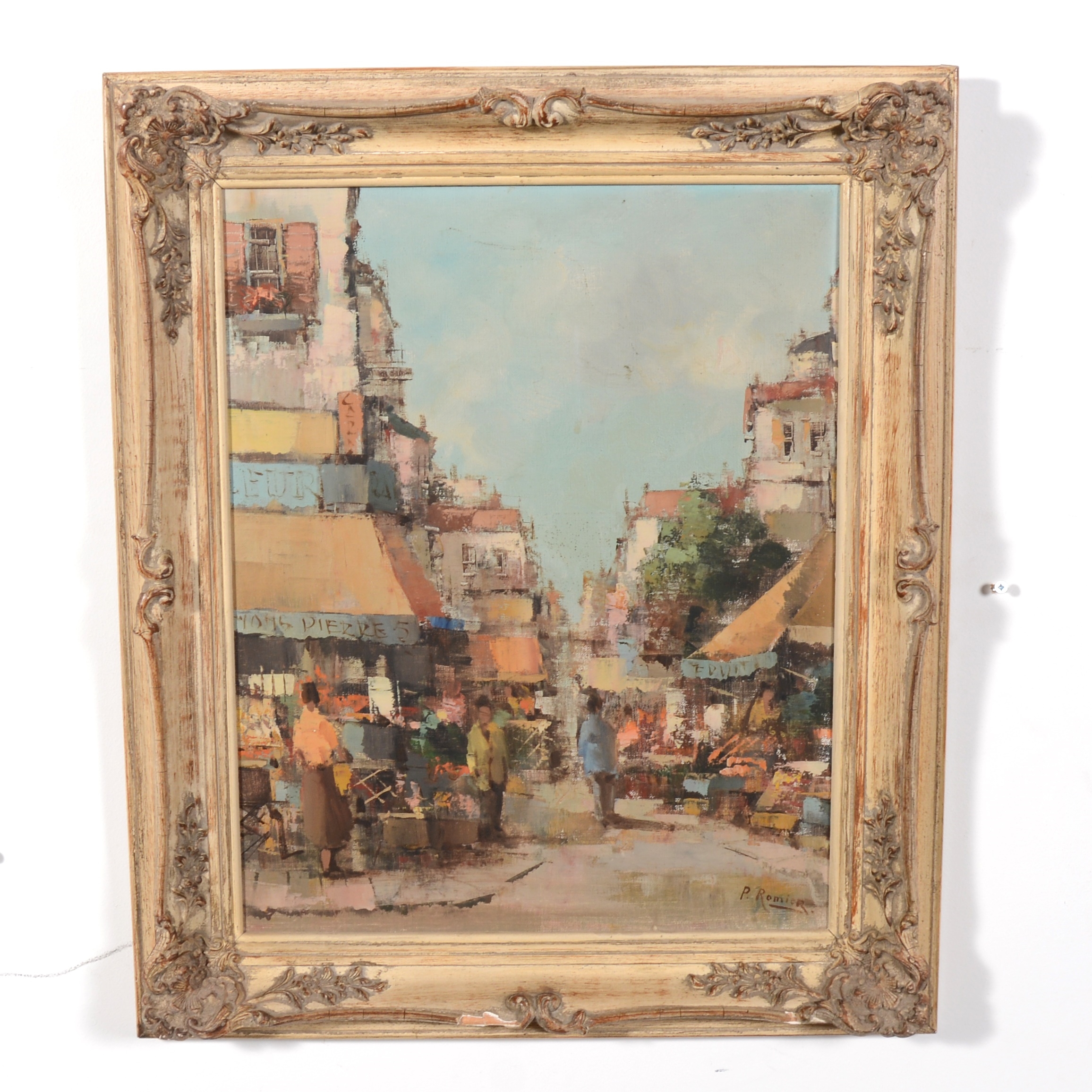 Paul Romier | Paul Romier, Parisian market | MutualArt
