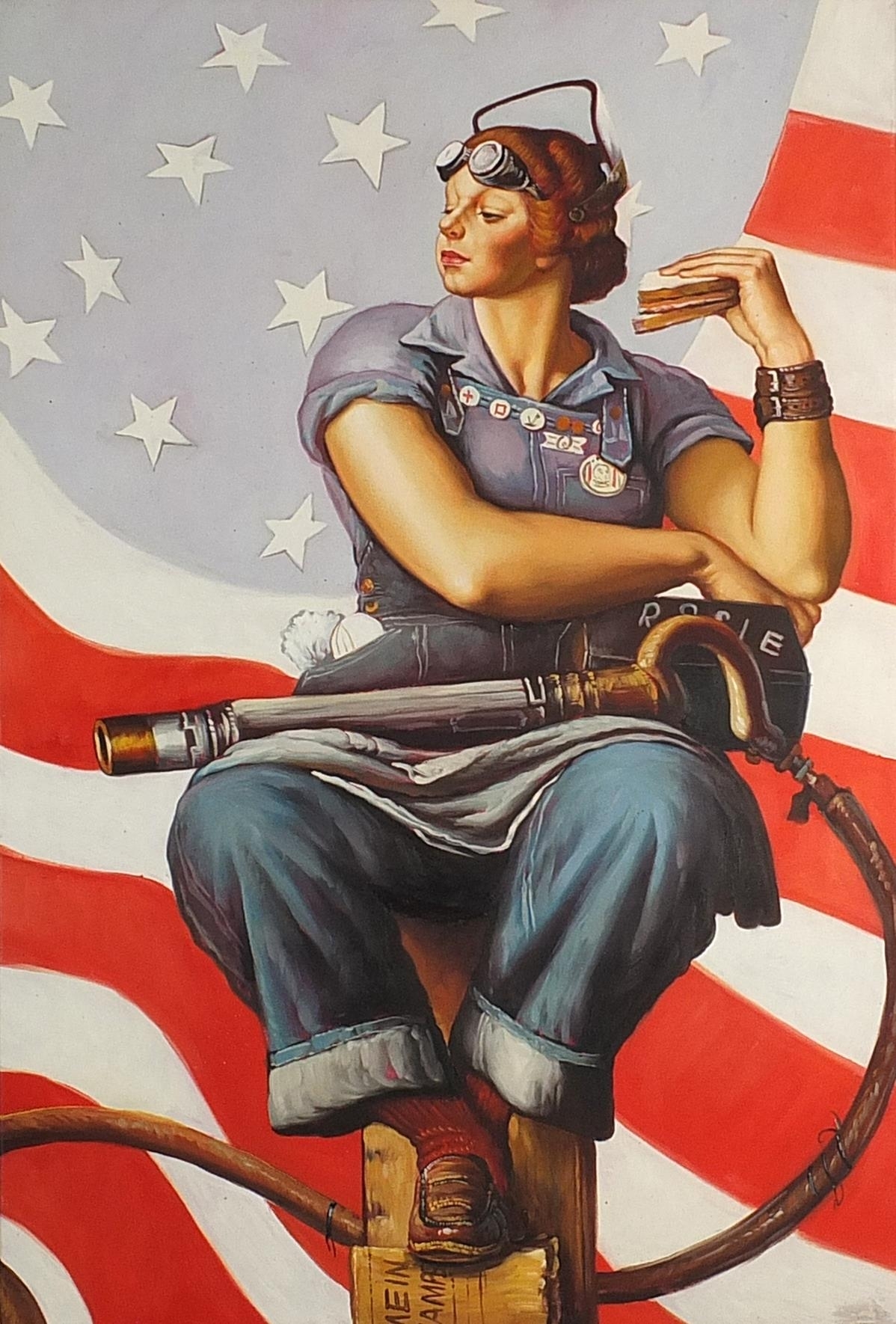 Norman Rockwell | Rosie the Riveter | MutualArt