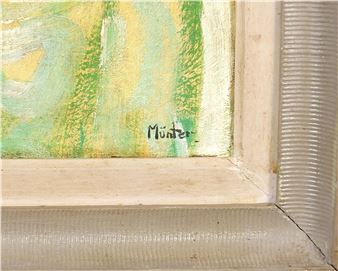 Gabriele Münter | Head and shoulders portrait of a female | MutualArt