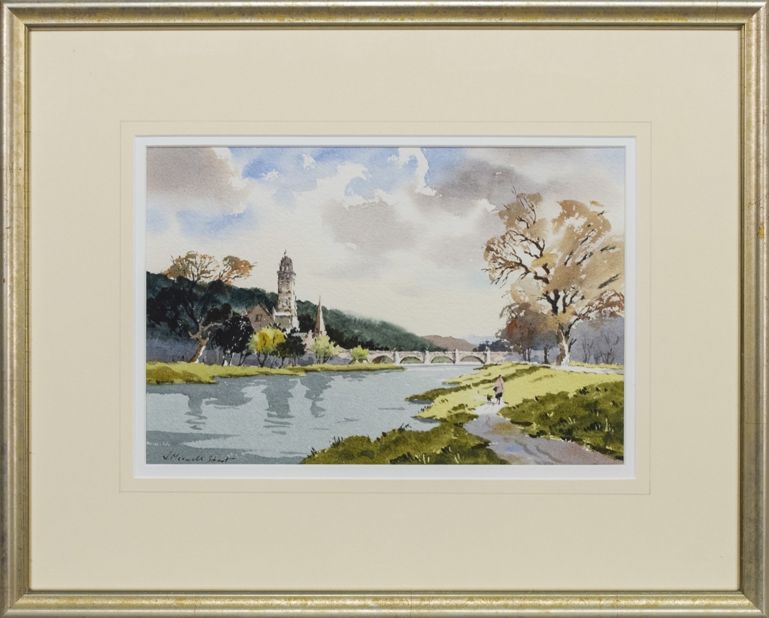 Joseph Maxwell Stuart | RIVER TWEED | MutualArt