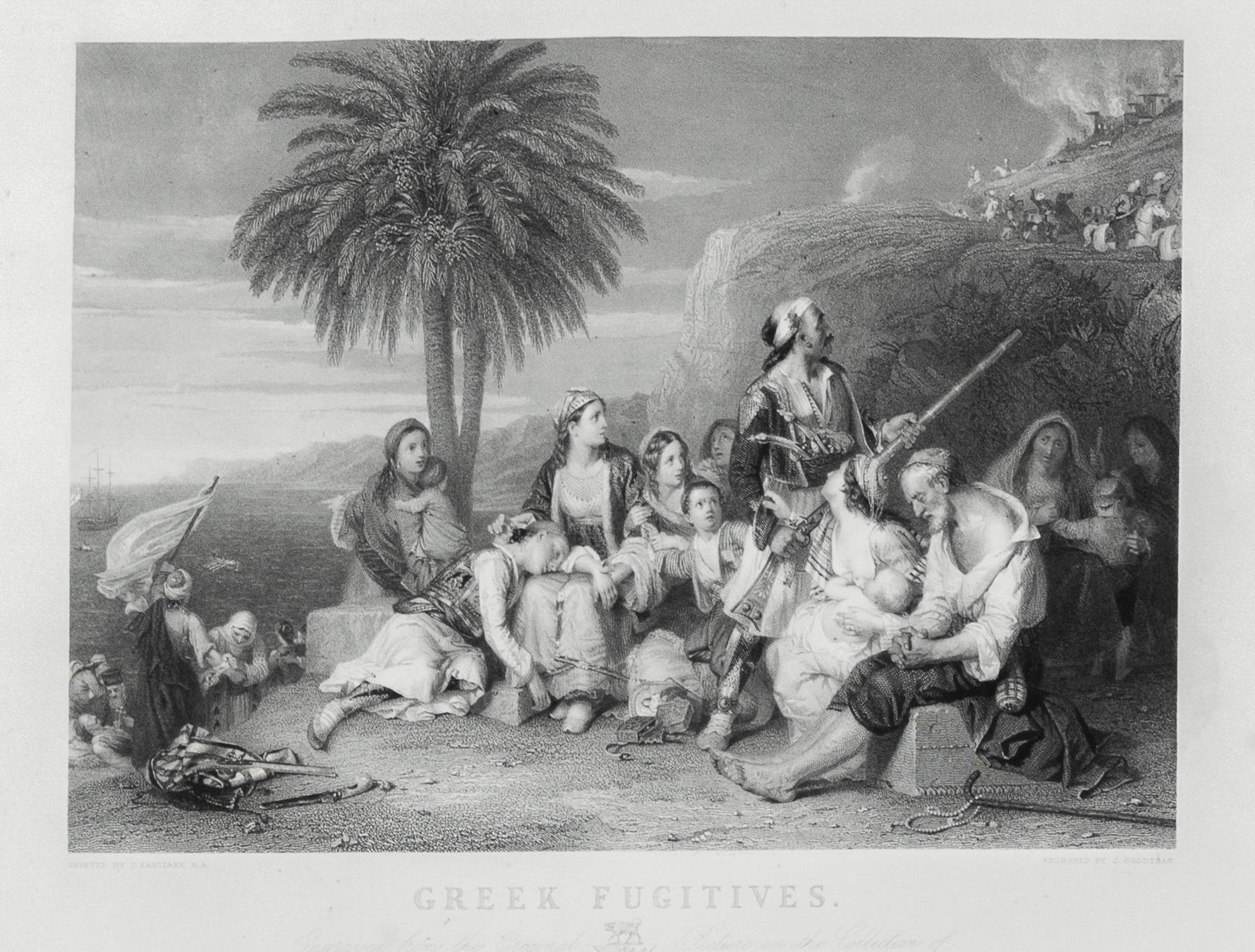 Sir Charles Lock Eastlake | Greek Fugitives (Circa 1838) | MutualArt