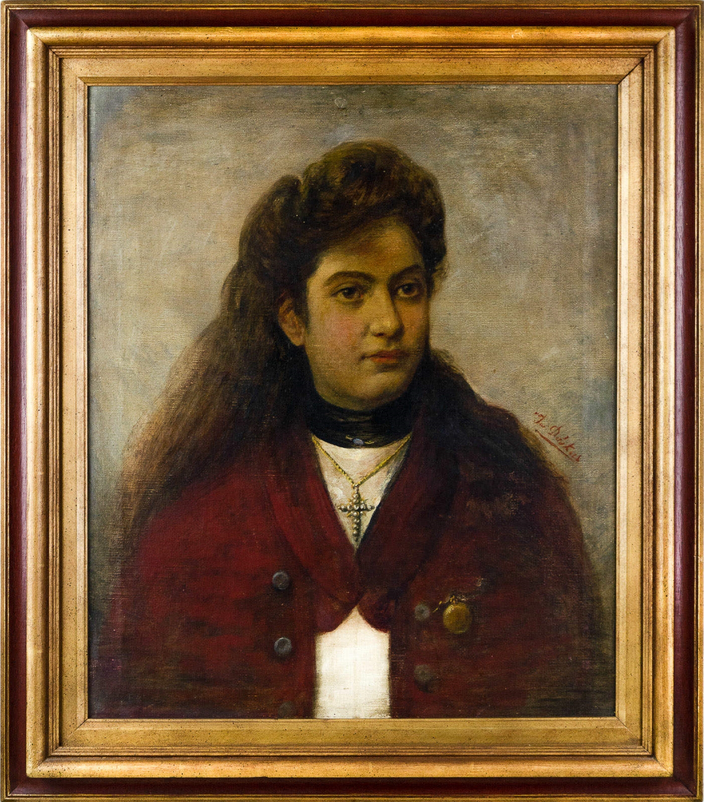 Ioannis Doukas | Portrait of a Greek lady | MutualArt