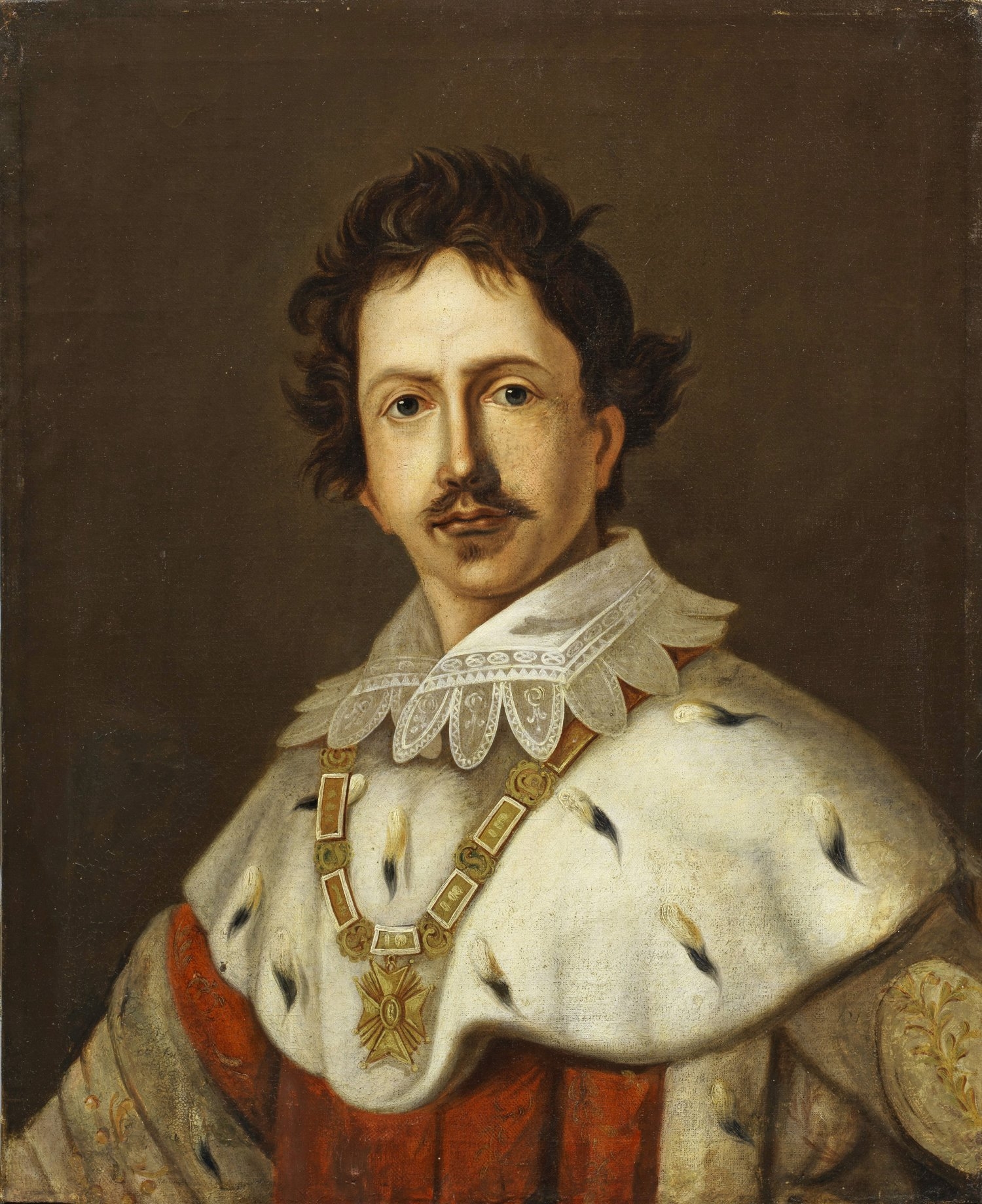 Joseph Stieler | PORTRAIT OF LUDWIG I KING OF BAVARIA WEARING ...