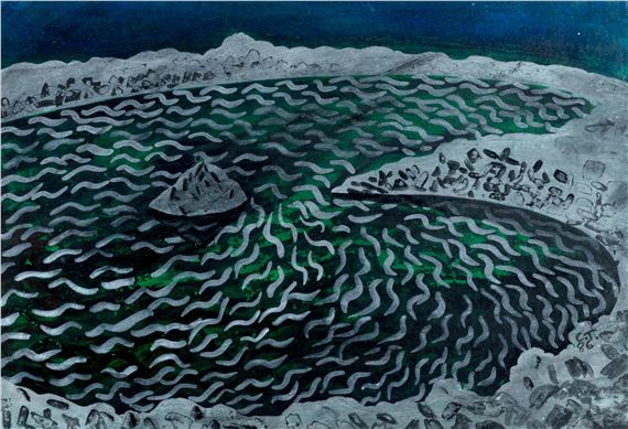 Cesare Tacchi | Landscape (1986) | MutualArt