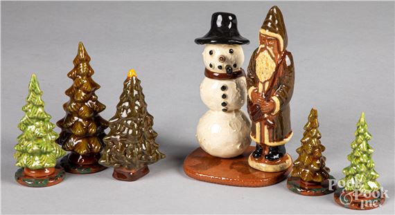 Lester Breininger | Six pieces of figural | MutualArt
