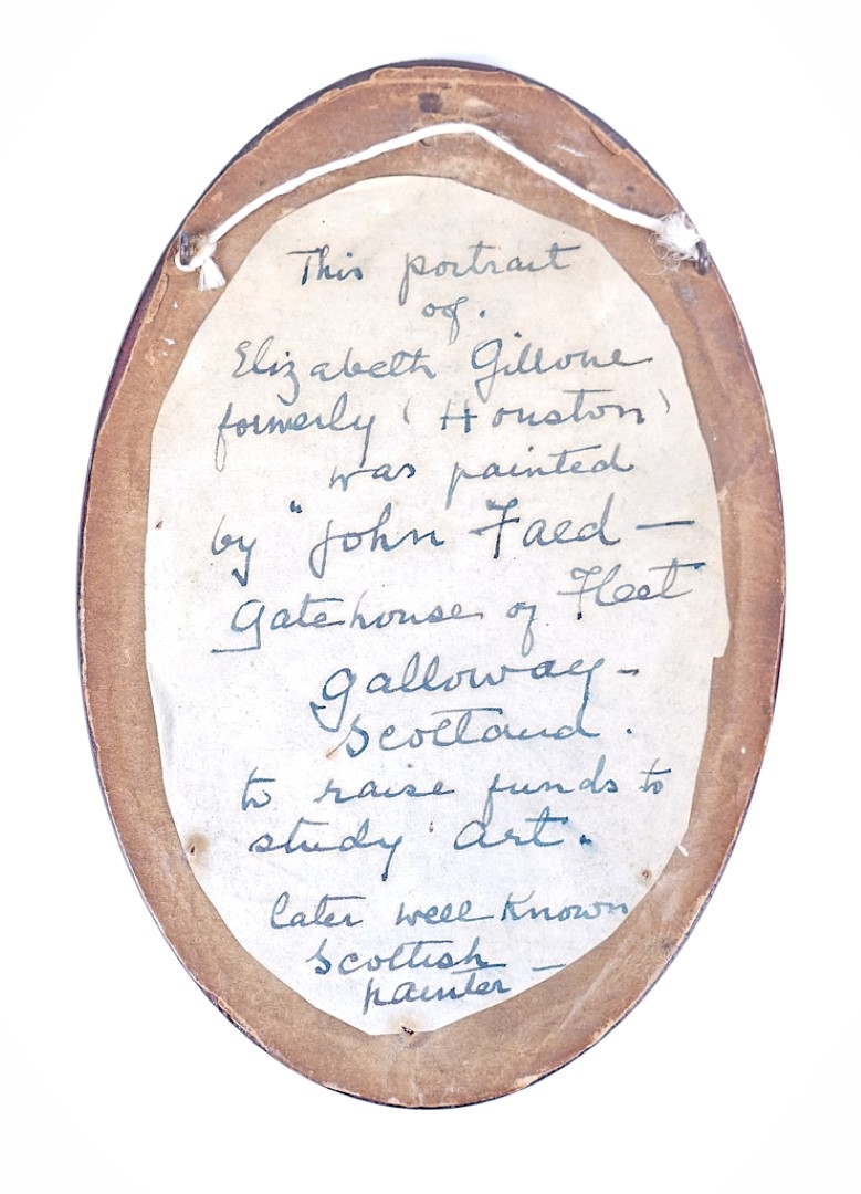 John Faed | JOHN FAED: A PAIR OF OVAL WATERCOLOUR PORTRAITS | MutualArt