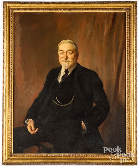 Leopold Seyffert | Portrait of Judge John Bassett Moore | MutualArt