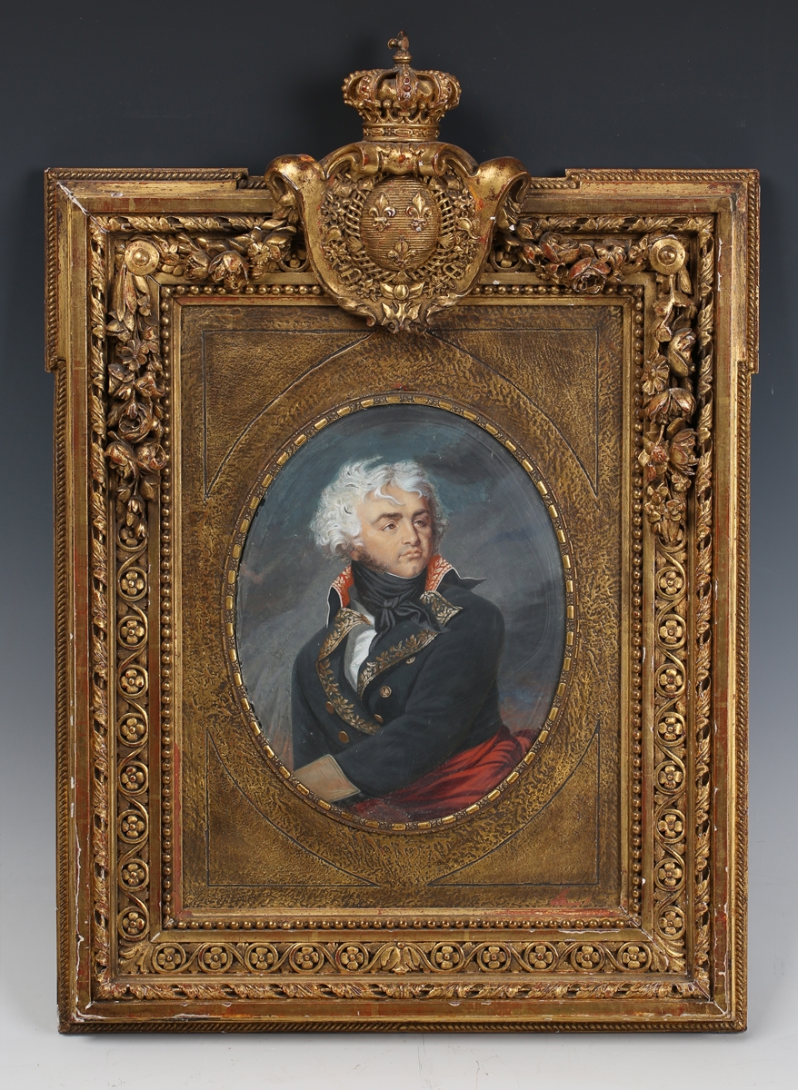 Jean Urbain Guérin | Oval Portrait of General Jean-Baptiste Kléber ...