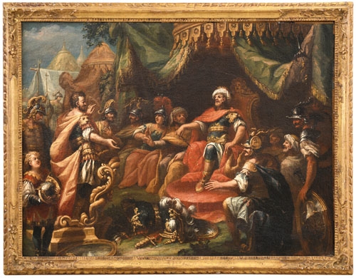 Giuseppe Diziani | Esther and Ahasverus (Circa 1770s) | MutualArt