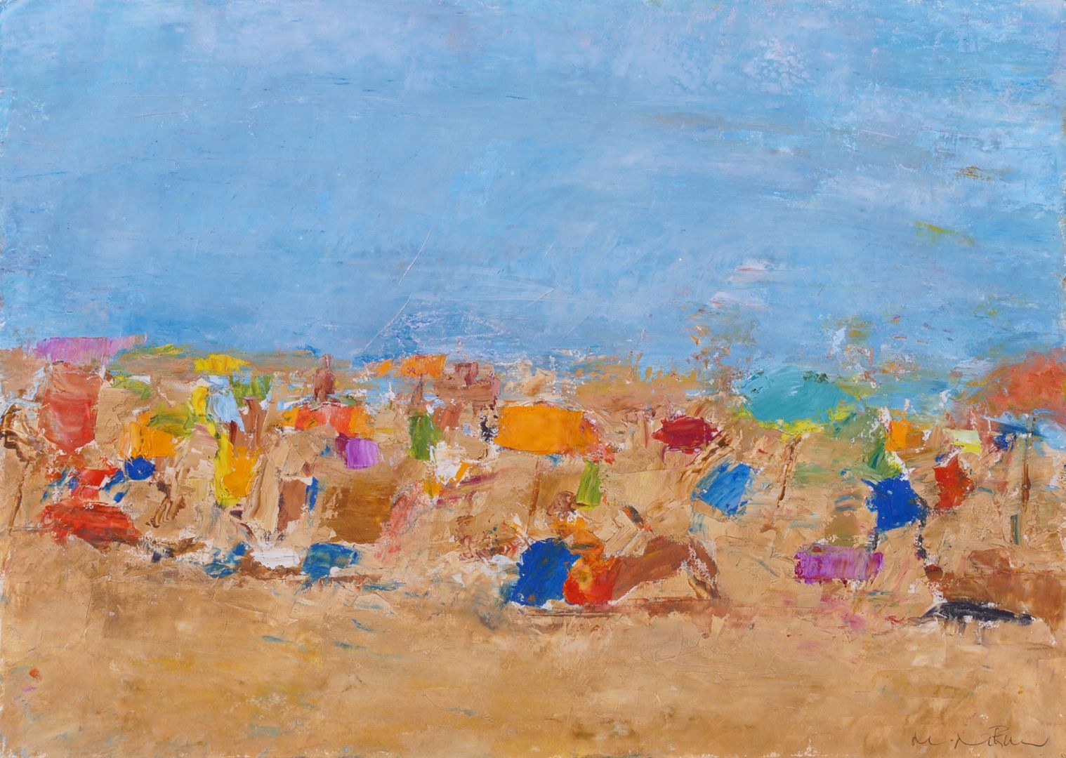 Morris Nitsun | Beach in Denia | MutualArt