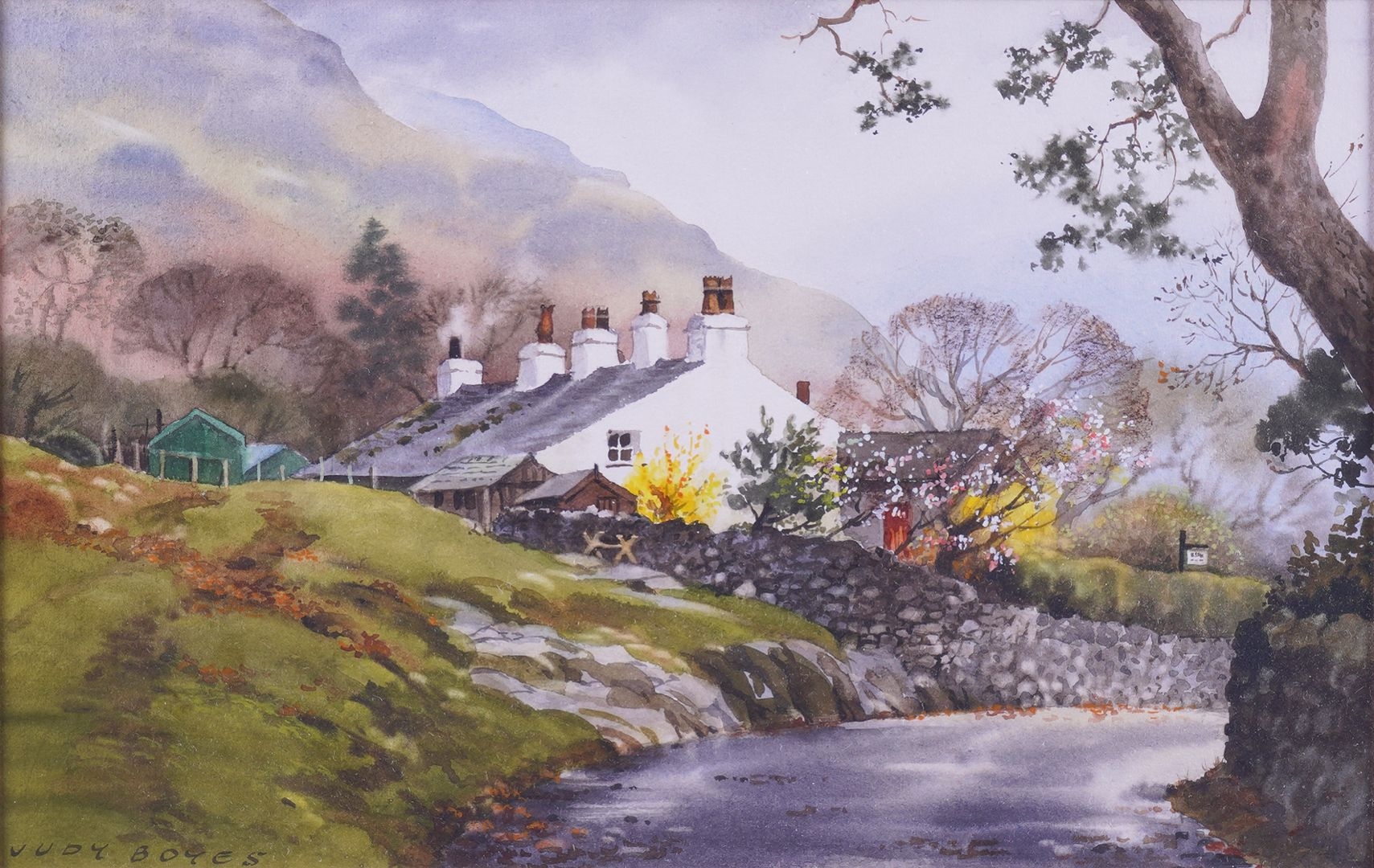 Judy Boyes | Cottages at Buttermere | MutualArt