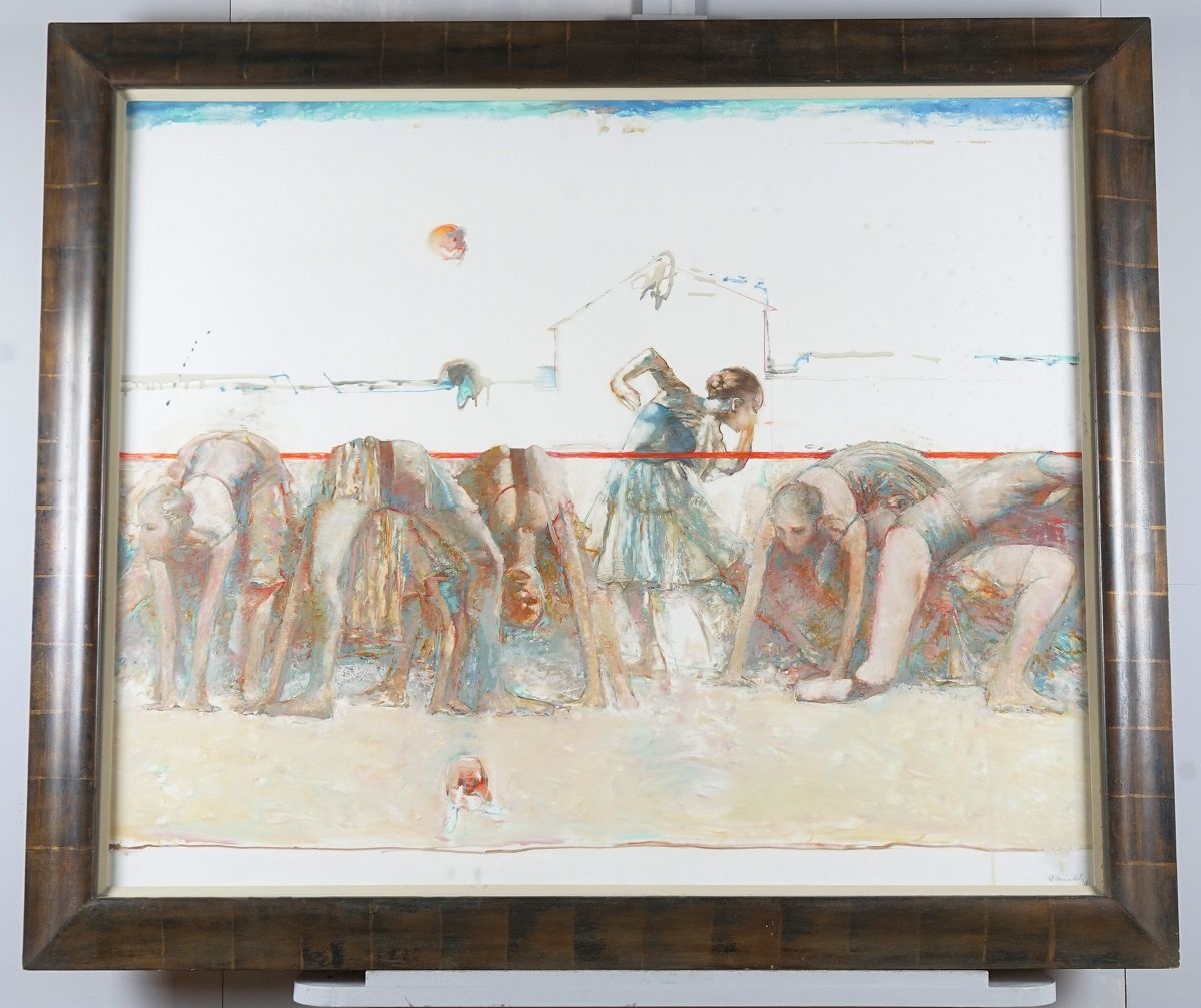 Robert Heindel | The Red Barre | MutualArt