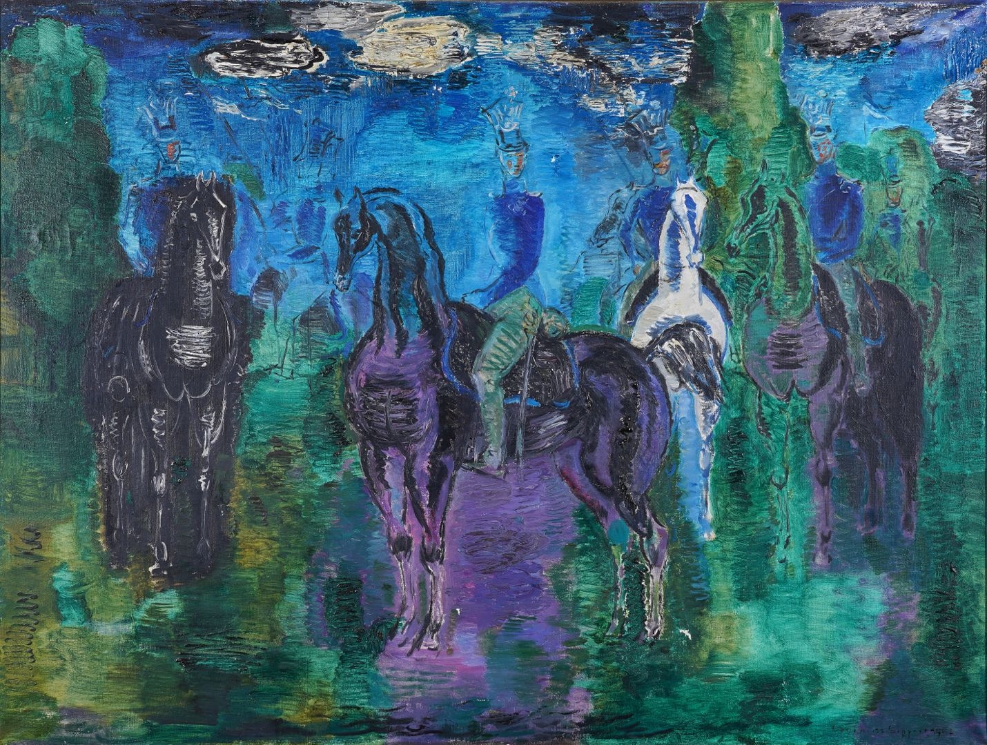 Eugeniusz Geppert | Polish Cavalry (1962) | MutualArt