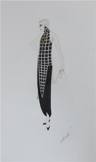 Erté | Drawings of exotic women | MutualArt