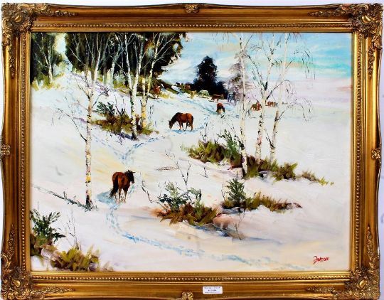 Ken Farrow | First Snowfall of the Long Winter | MutualArt
