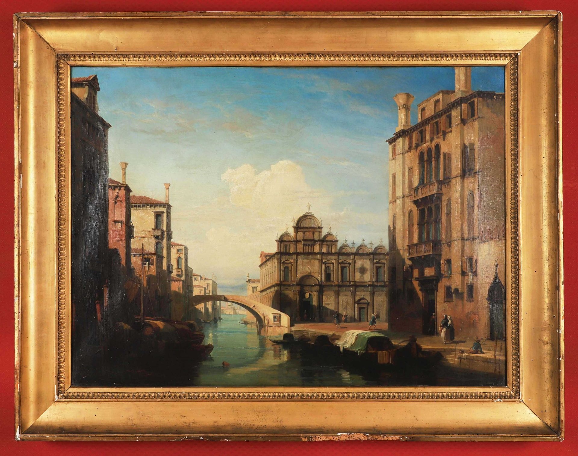 Jules Romain Joyant | View of Venice, Scuola Grande di San Marco and ...