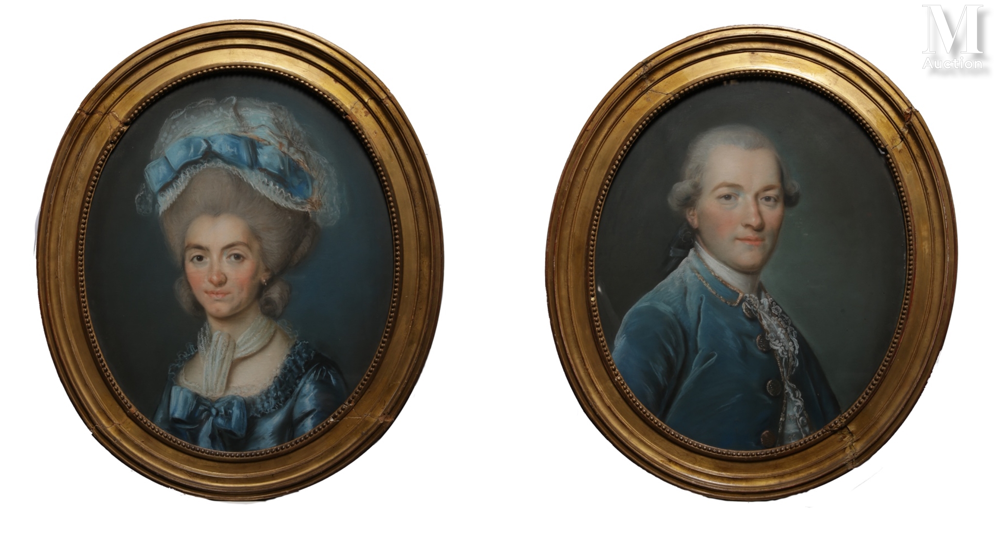 French School, 18th Century | Portrait d’époux | MutualArt