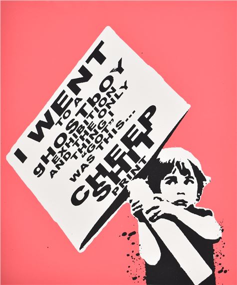 Ghostboy | Cheep Shit Print | MutualArt