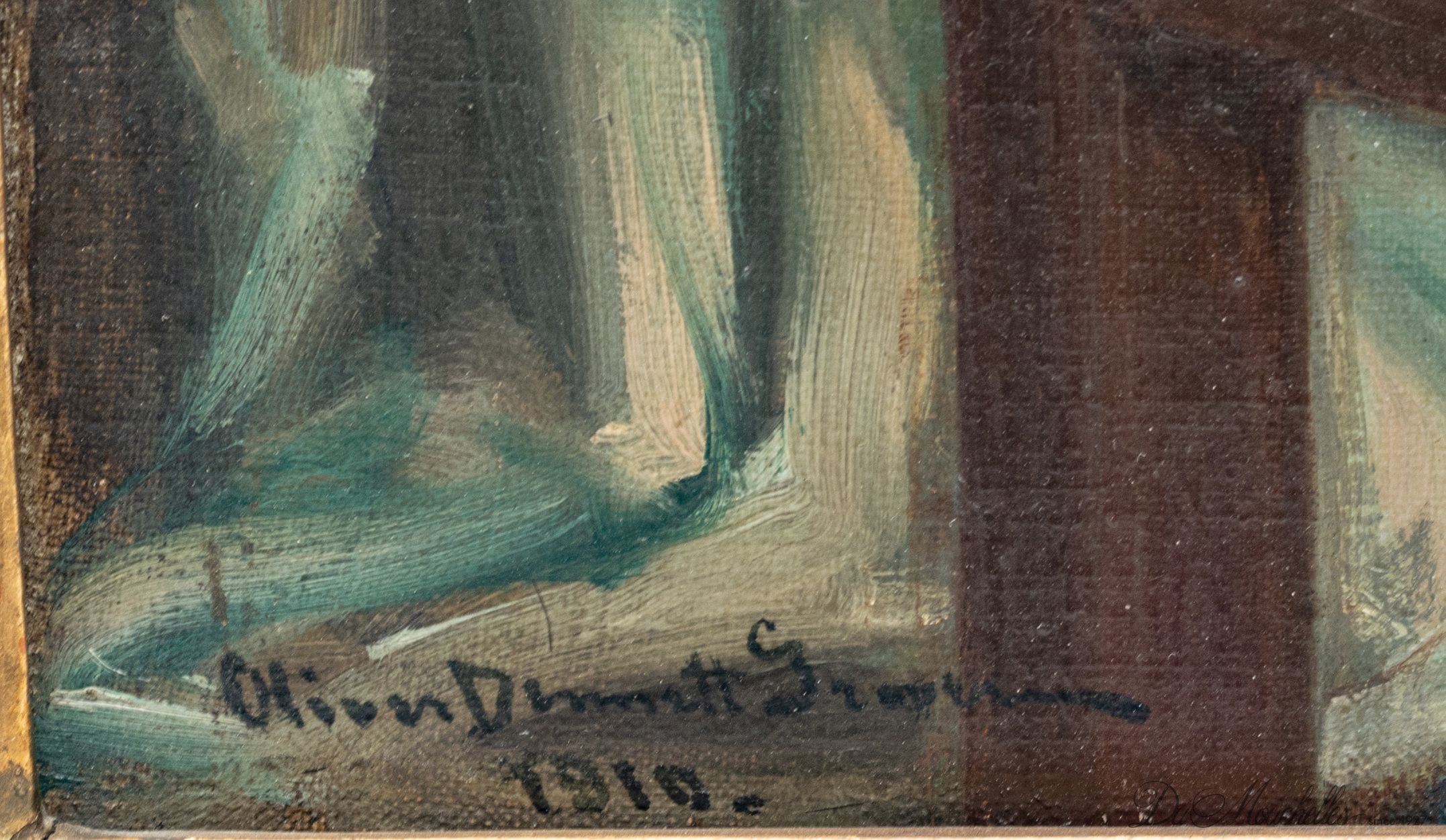 Oliver Dennett Grover | SITTING PORTRAIT OF MOTHER (1910) | MutualArt