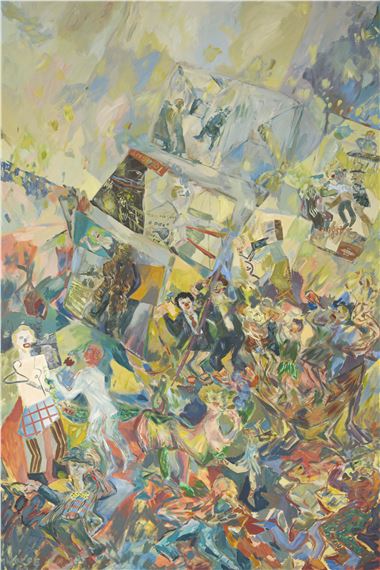 Max Wolpe | Rita at the Nightclub (87) | MutualArt