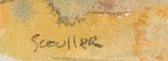 Glen Scouller | Tuscan Courtyard | MutualArt