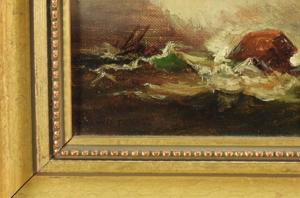 George William Whitaker | Shipwreck Seascape | MutualArt