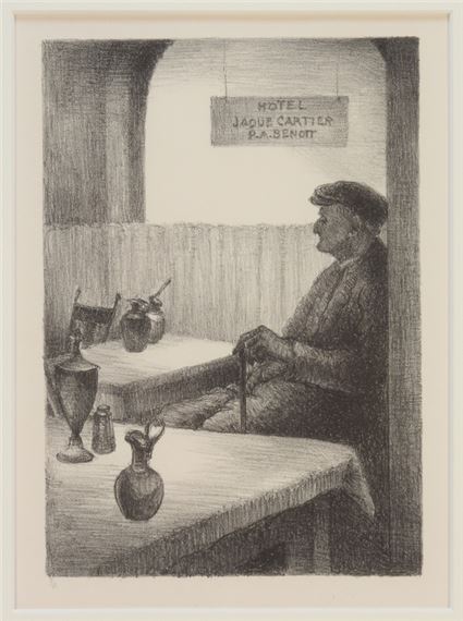 Eliza Draper Gardiner | Old Man at Hotel Jacques Cartier, Paris | MutualArt