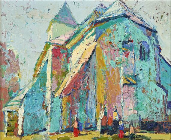 Peter Pollág | ZELENÁ APSIDA (1996) | MutualArt