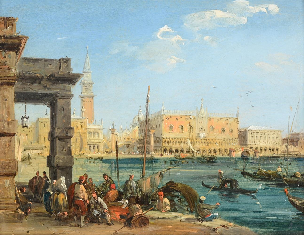 Edward Pritchett | TWO VIEWS OF VENICE | MutualArt